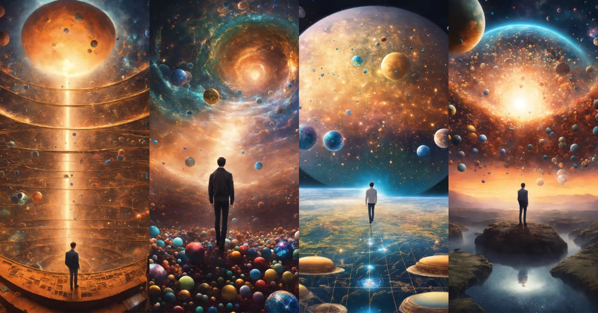 Lexica - Multiverse from a 25 year old white male with dark hair ...