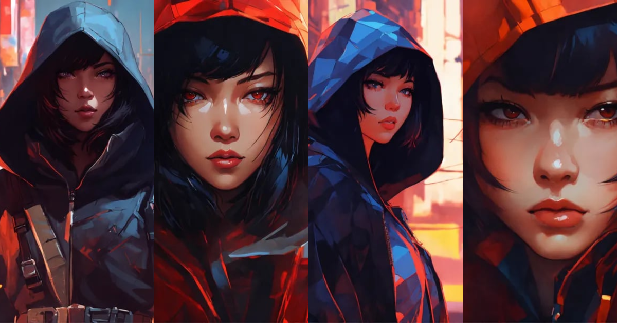 Lexica - Assassin from the empire of fire, geometric graffiti and ...