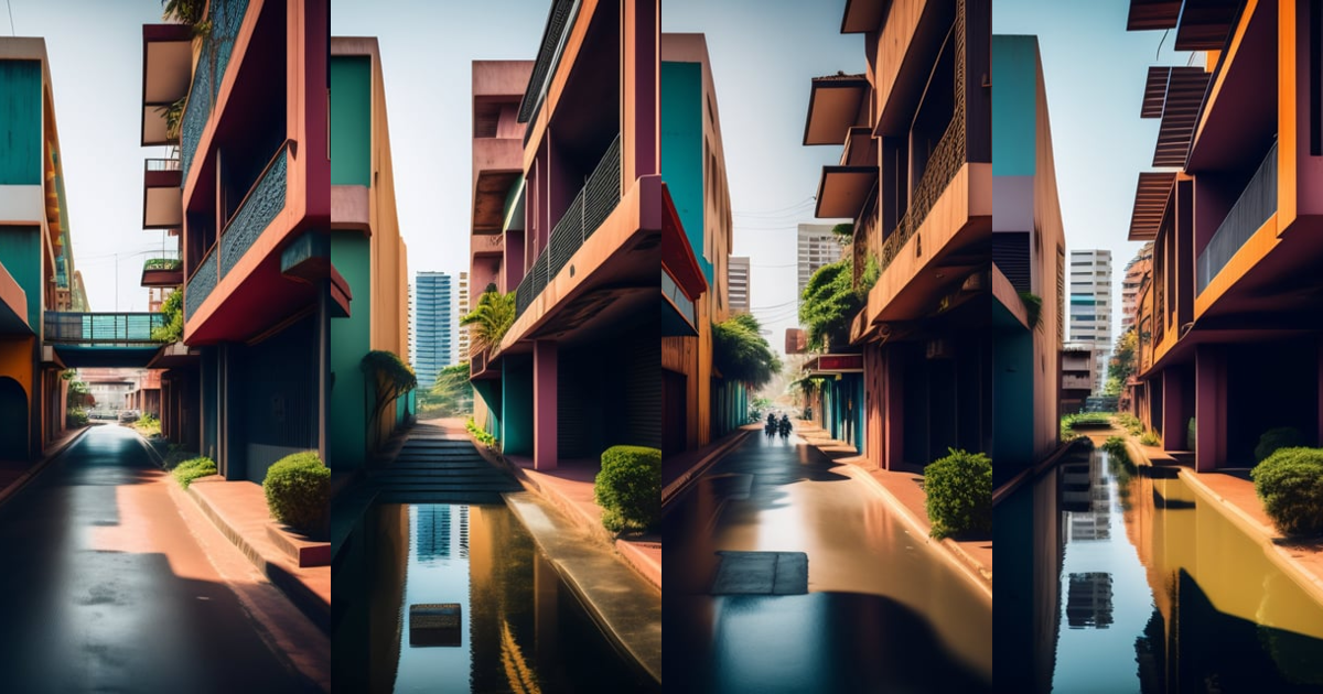 Lexica - Exploring the streets of durban south africa in brutalist stye ...