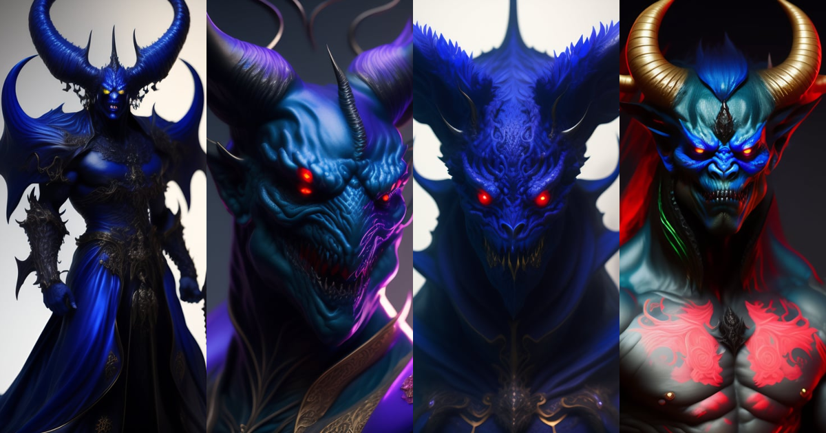 Lexica - Fullbody creature concept demon of envy looks like a ugly ...