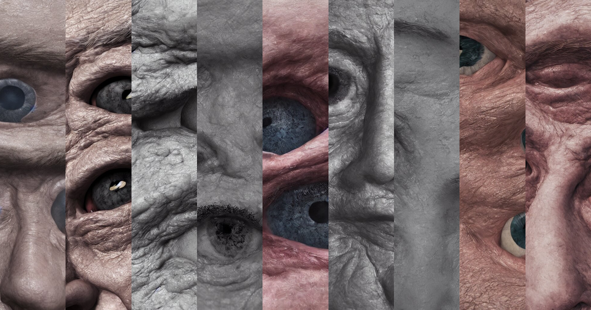 Lexica - The last vision of a dying blind mans eyes, hyper realistic ...