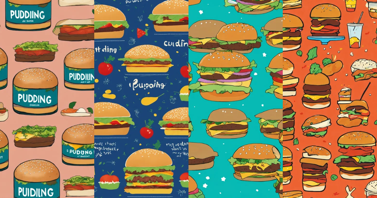 Lexica - Design burger wrapper pattern for a new ‘A crisper that can’t ...