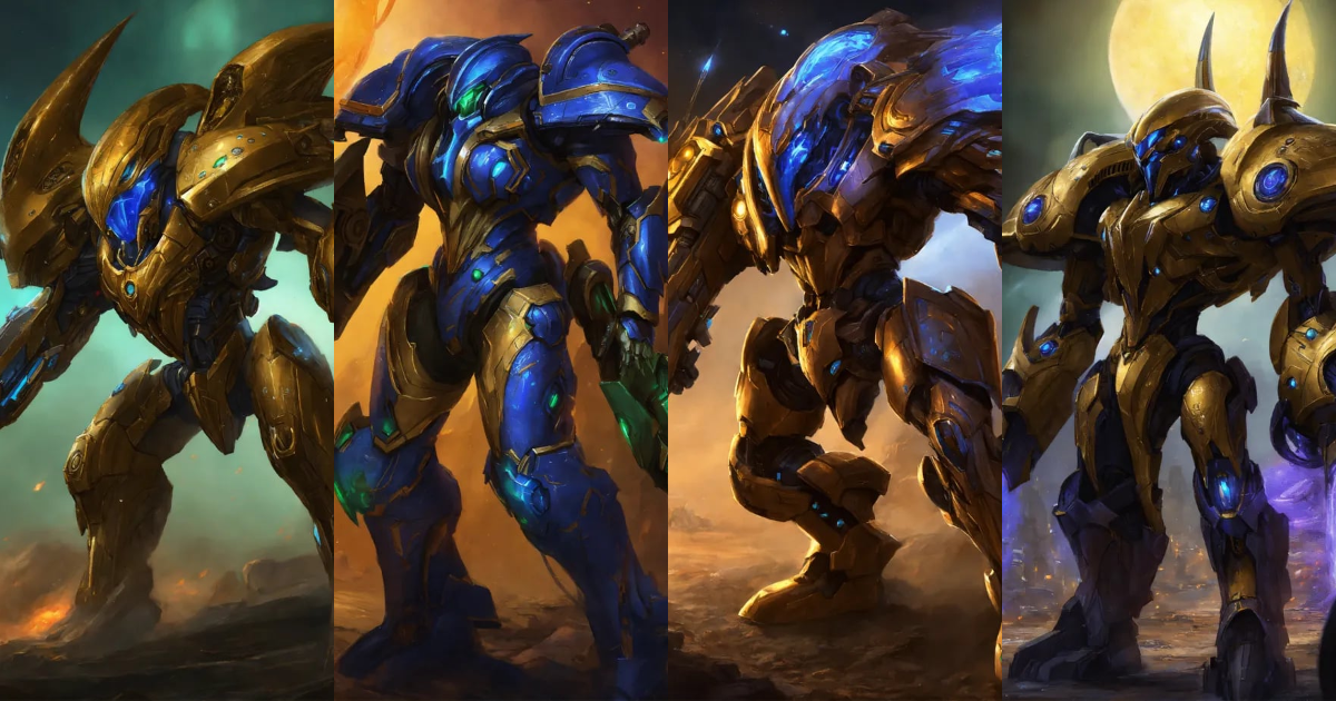 Lexica - Hybrid destroyer, starcraft protoss-zerg hybrid art