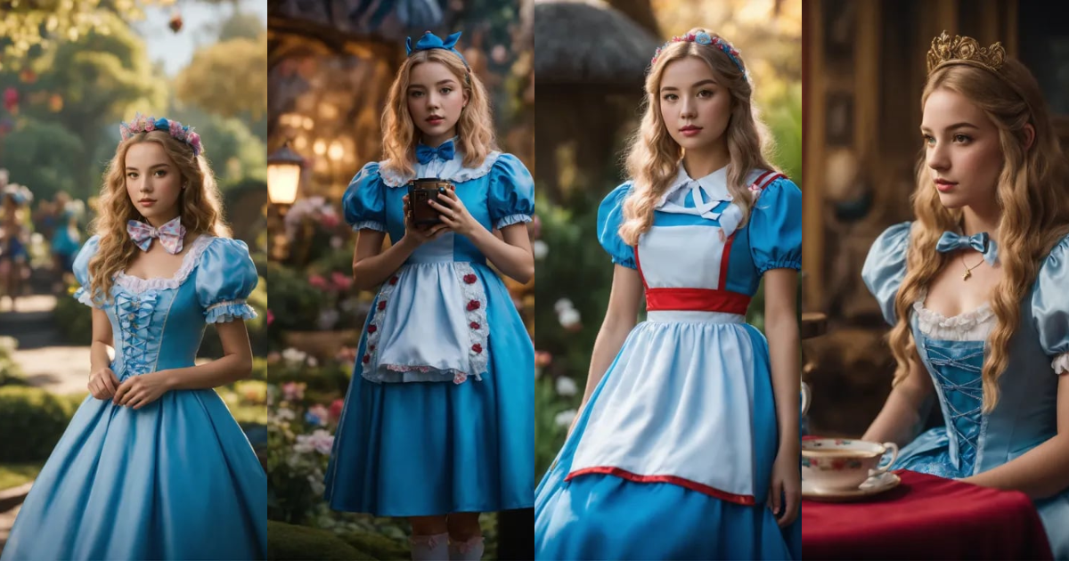 Lexica - Disney Alice in wonderland , portrait, best quality, full body ...