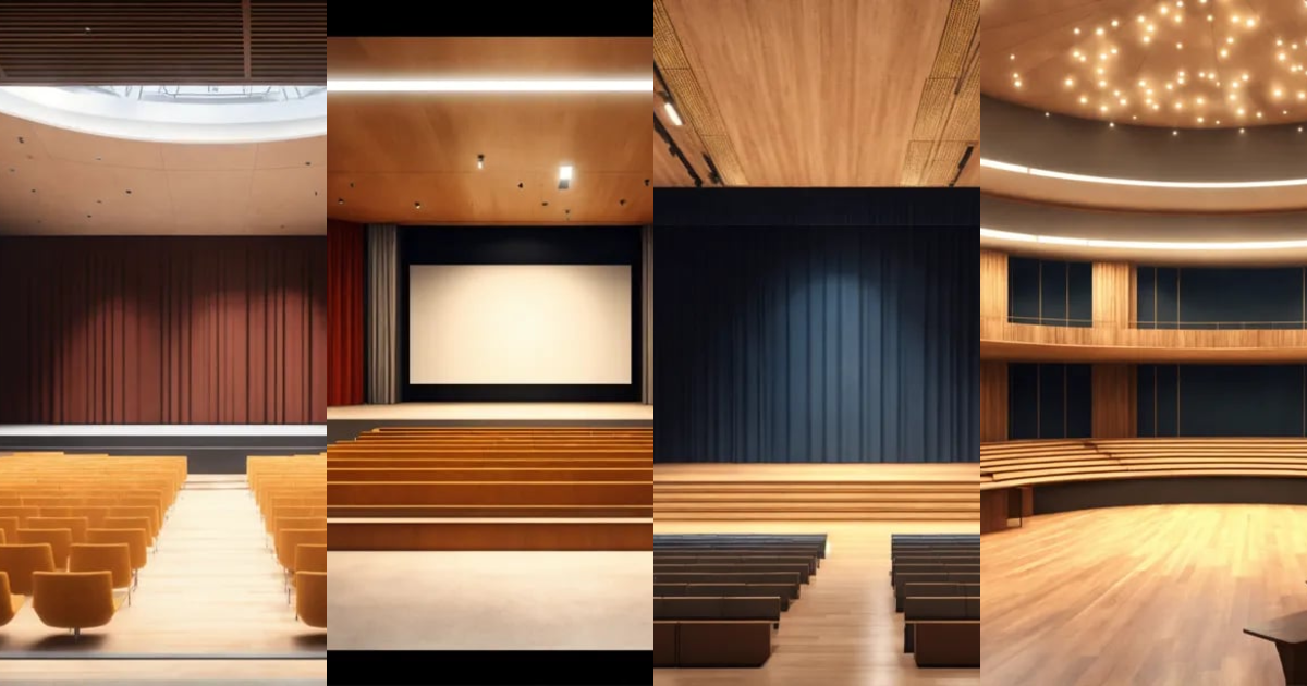 Lexica - Stage, Modern university architecture Interior professional ...