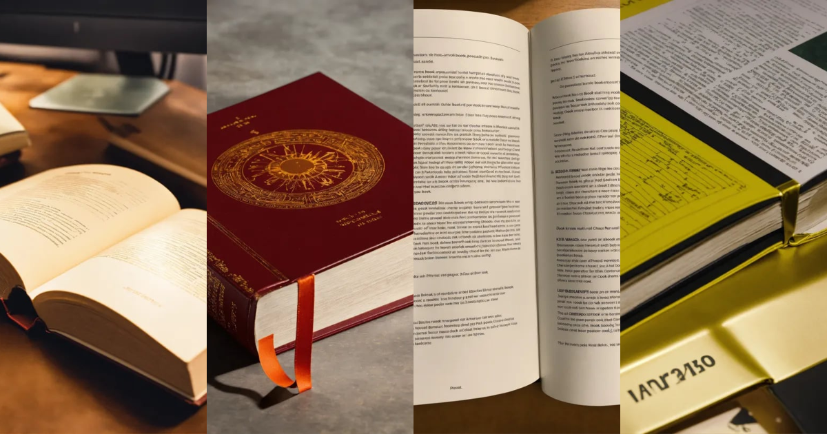 Lexica - A photo of a manual for a product. The manual is a large book ...