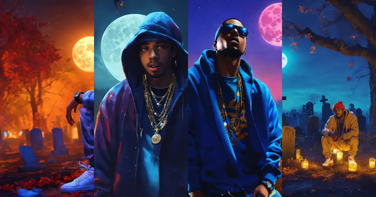 Lexica - A funky rapper is dropping dope rhymes in a haunted graveyard ...