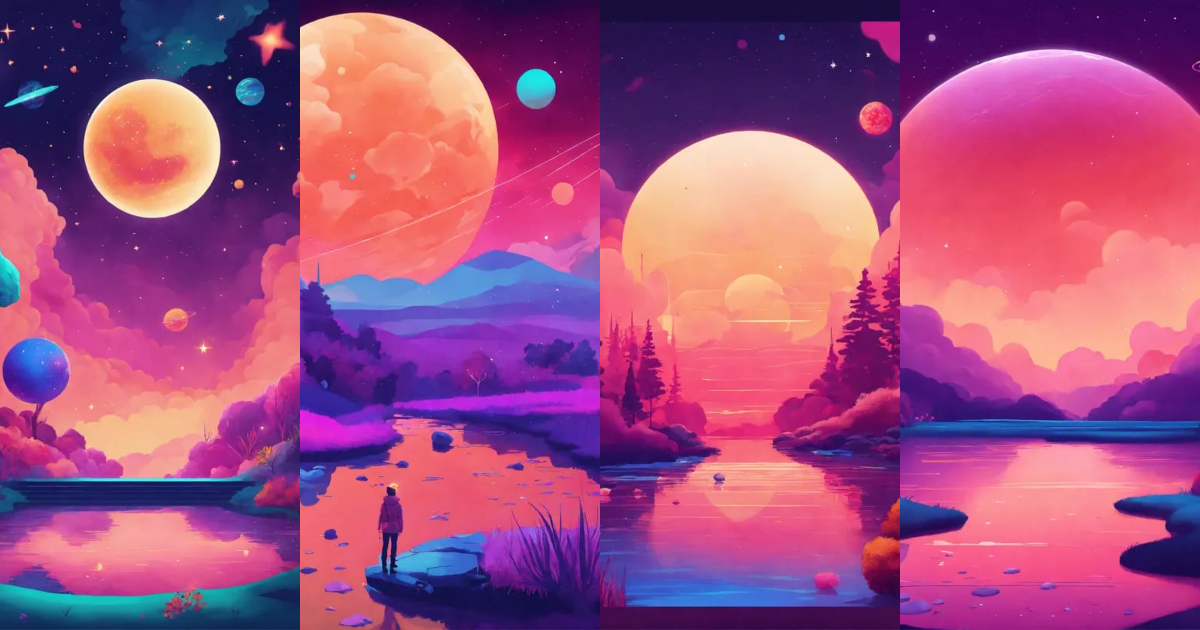 Lexica - Astral Funk album cover. sci fi. abstract. nature cozy webpage ...