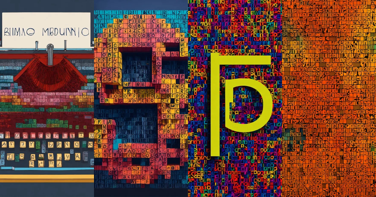 Lexica - Letras CAYENDO de una "maquina de escribir" con un fondo en ...