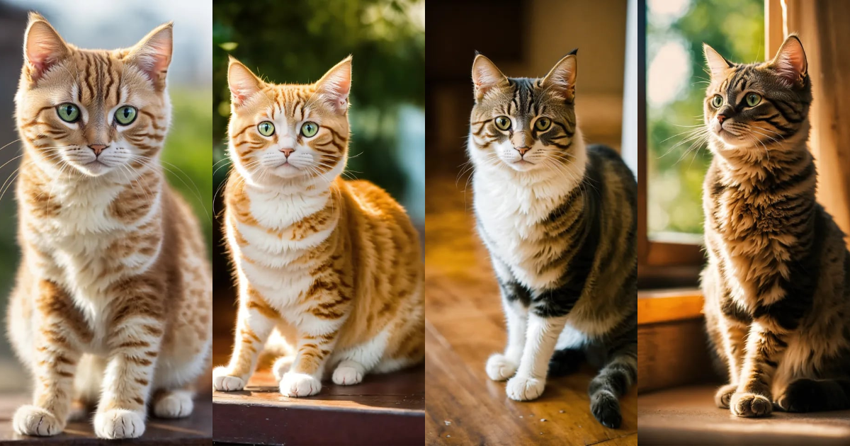 Lexica - A cute cat, full body picture