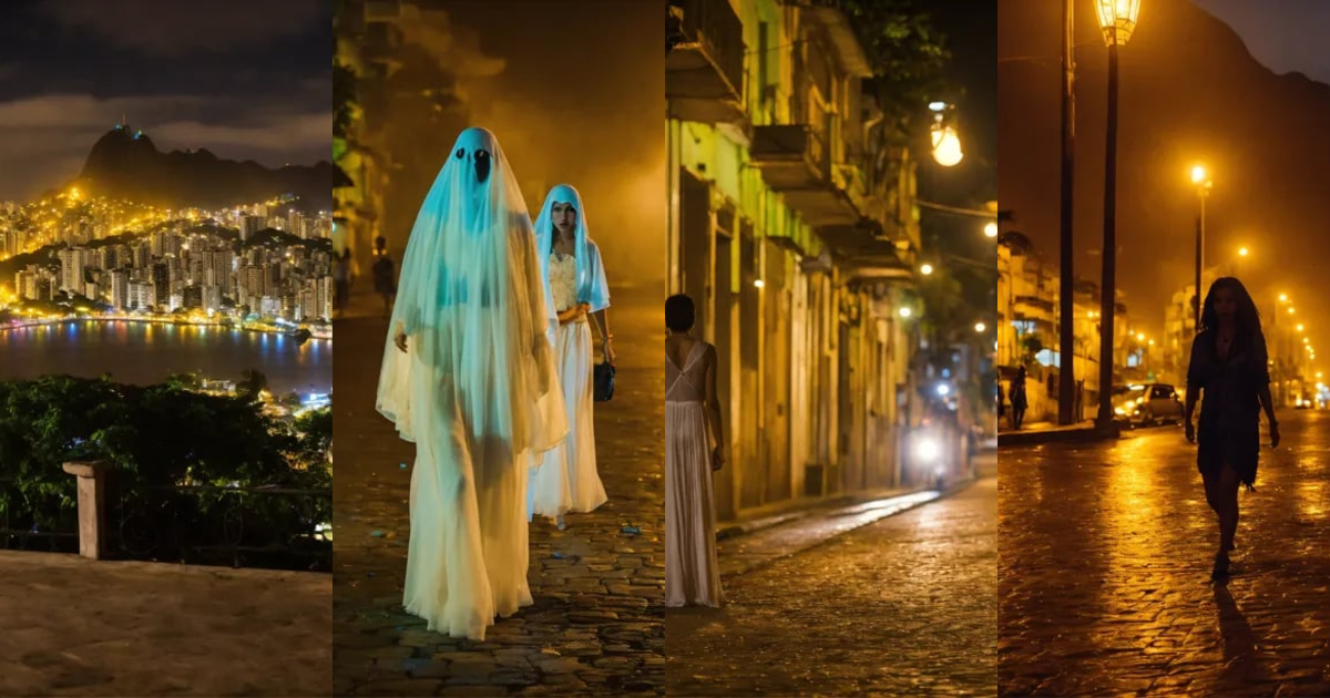 Lexica - Woemens Ghosts of Rio de Janeiro in Brazil, frightening, FULL ...