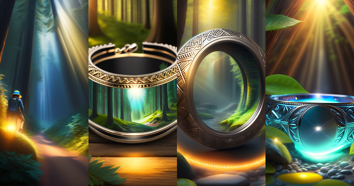 Lexica - Discovering the Bracelet: Describe Maya stumbling upon a ...