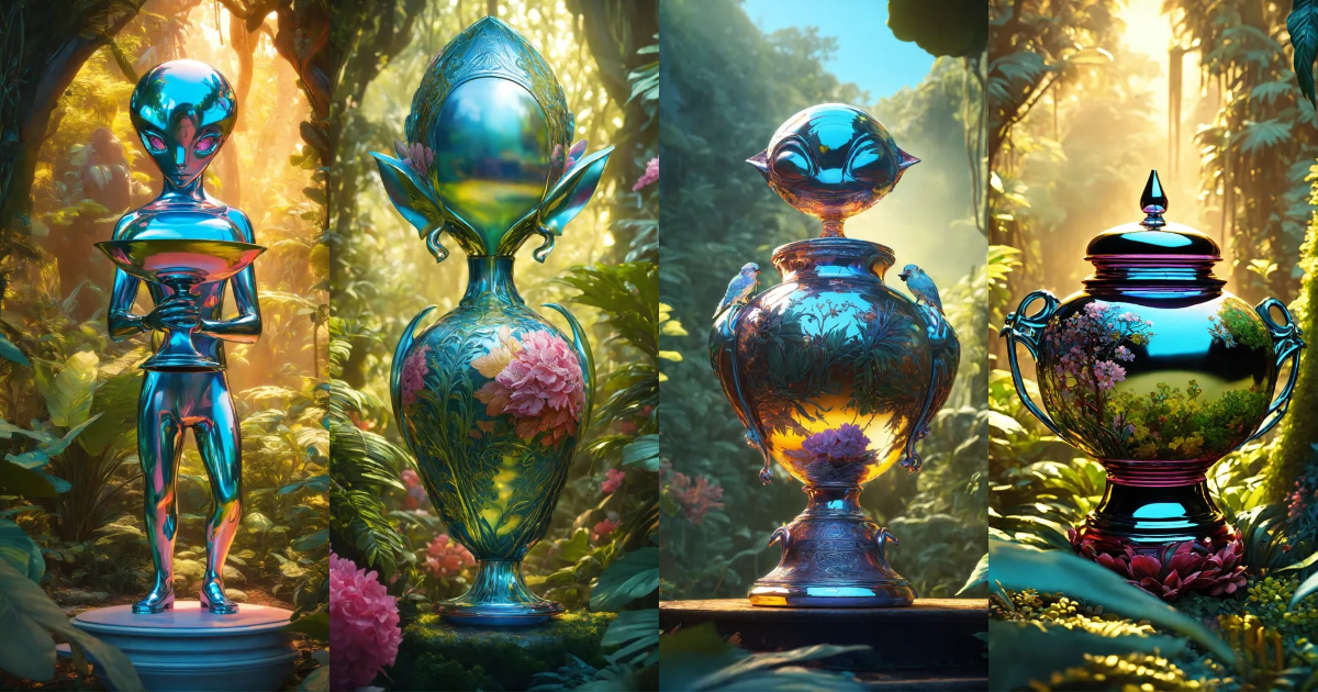 Lexica - Extremely Ultrarealistic Photorealistic 3D cute iridiscent ...