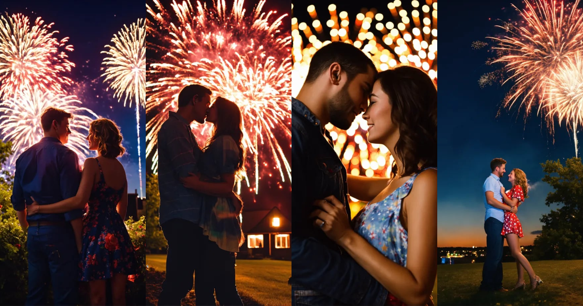 Lexica - A photo quality close up image of a couple in love, small town ...