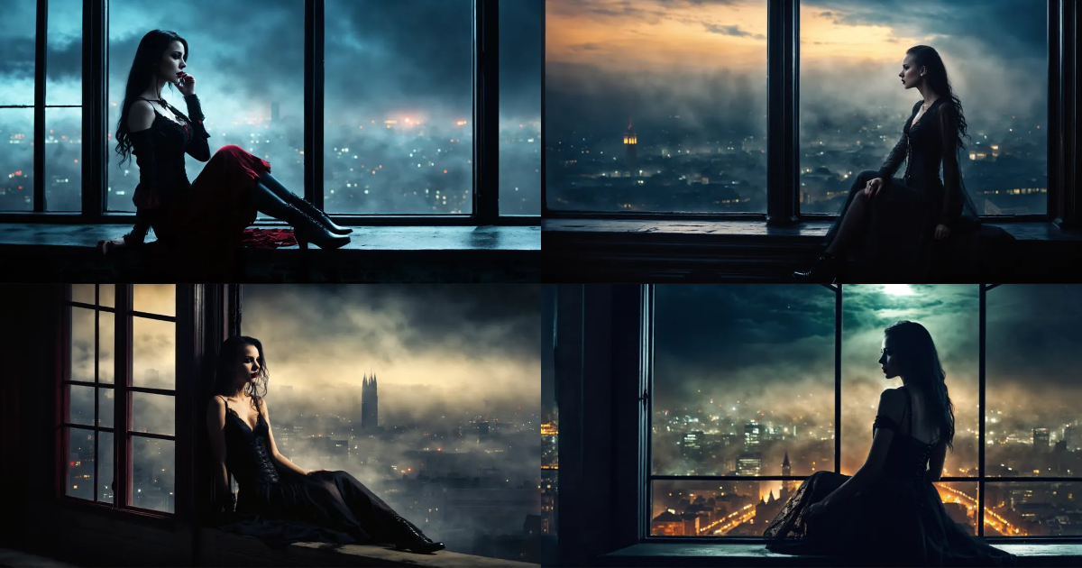 Lexica - Cinematic look, vampire underworld movie style, dark gothic ...