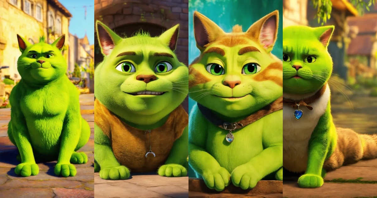 Lexica - Shrek´s cat friend