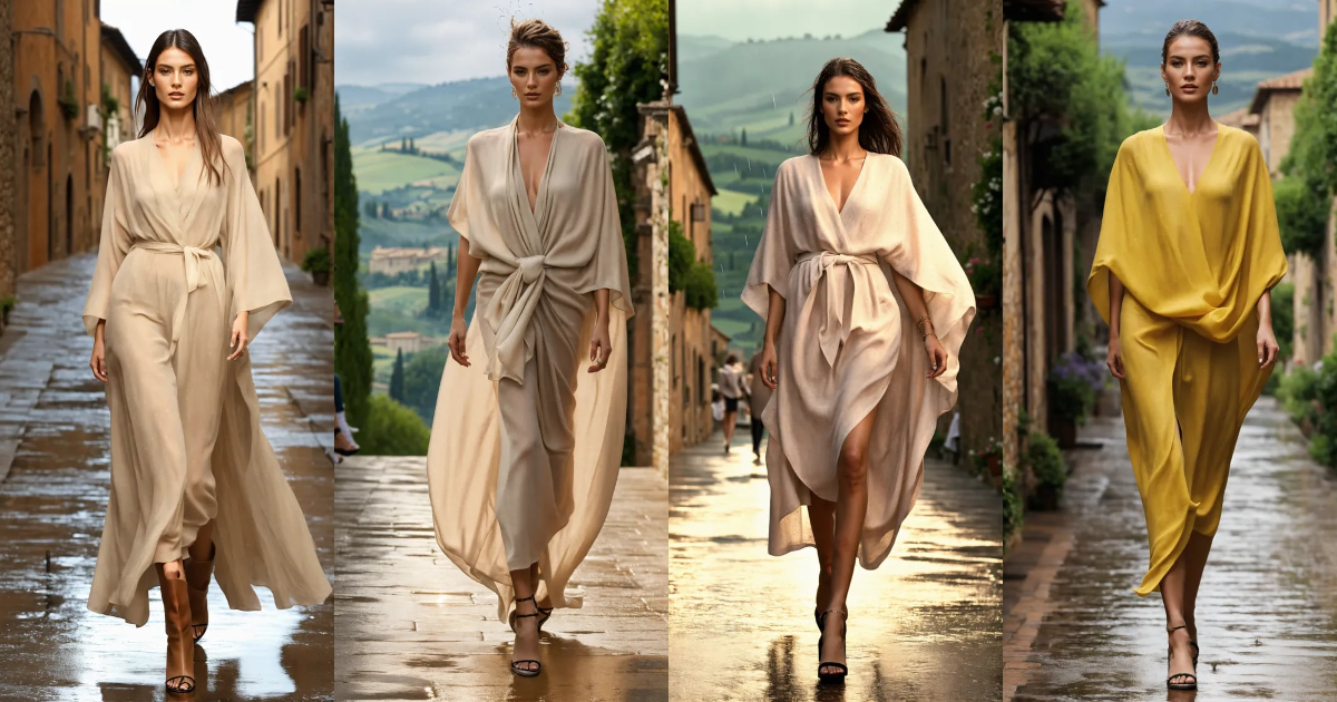 Lexica - 3d realistic photo of fierce italian model wearing dolman ...