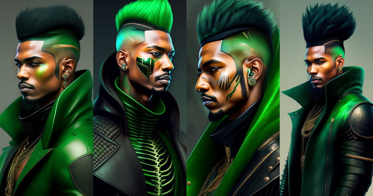 Lexica - Hyper detailed full body fine art portrait of skeleton, green ...