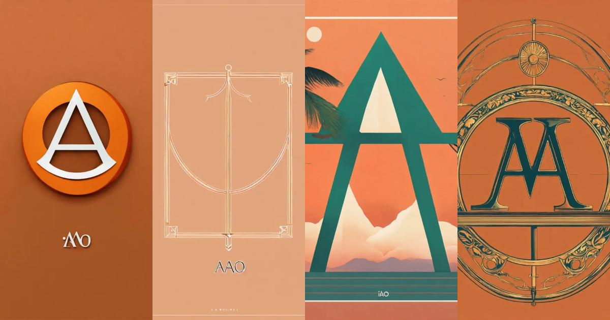 Lexica - Create a symbol for initials IAO. Make it minimalist.