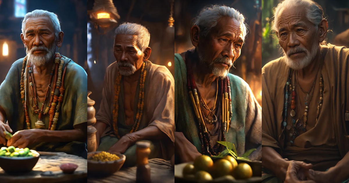 Lexica - Pilipino Albularyo dirty oldman, traditional healer giving ...