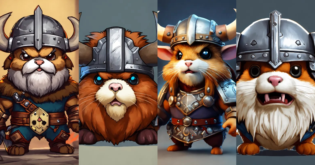 Lexica - Game character cartoonish realistic heavy metal quadrate head ...