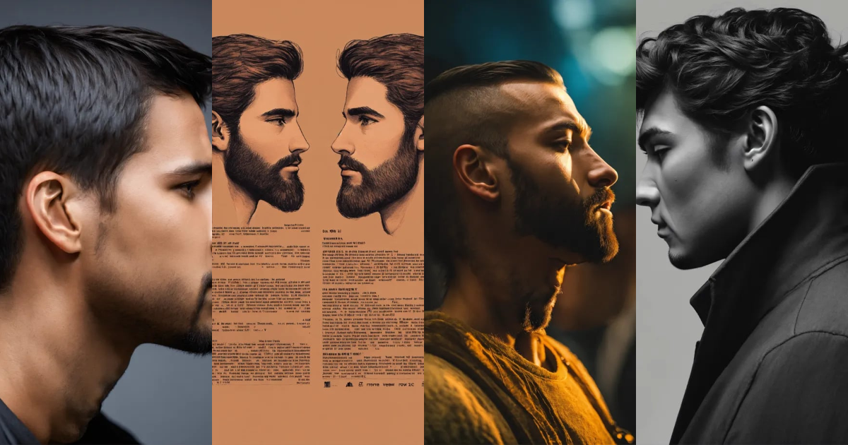 Lexica - PROFILE VEW OF MAN FACE