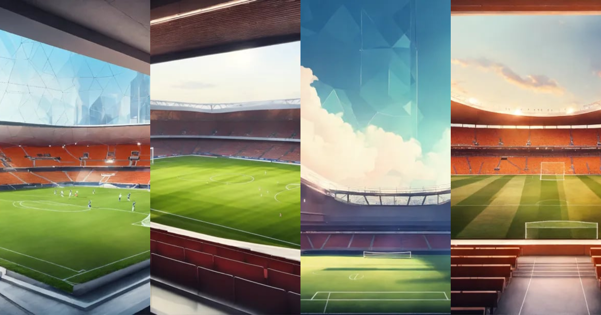 Lexica - A modern and clean design of a stadium box, big window view to ...