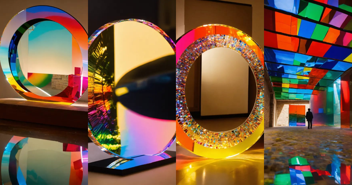 Lexica - Plexiglass glass crystal acrylic arte povera lalyque disc ...