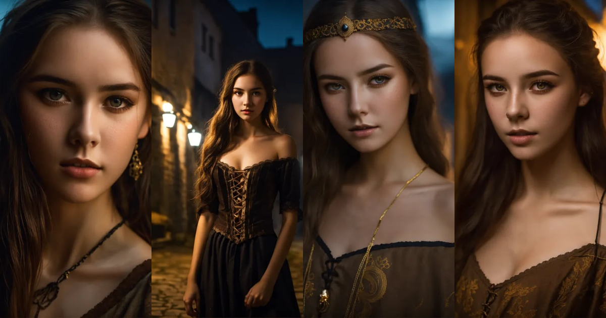 Lexica - Portrait, goddess of beauty, childish, highly attractive 14 ...