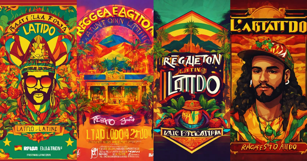 Lexica - Crea un logo para el festival de reggaeton 'LATIDO LATINO' en ...