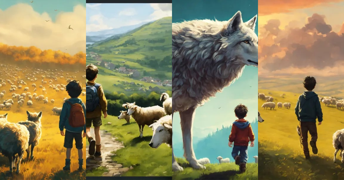 Lexica - Very high detailed 2d illustration closeup of boy watching ...