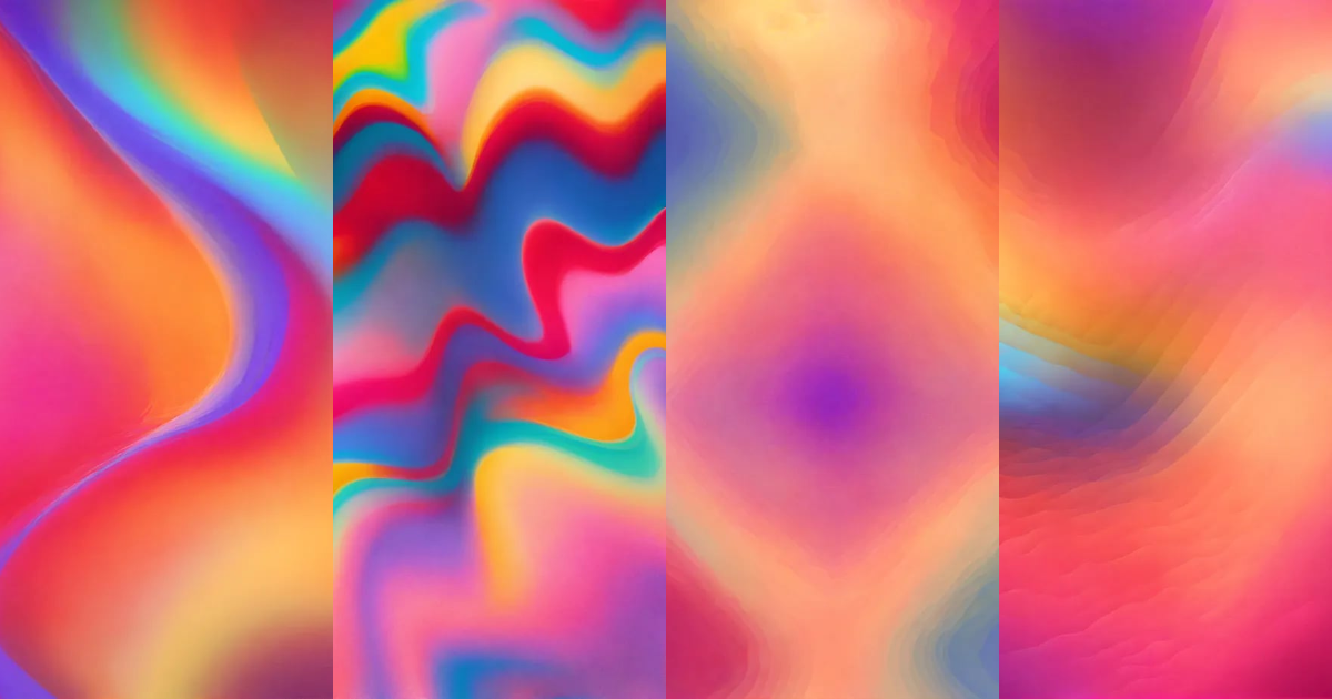 Lexica - Blended pattern of psychedelic color background, muted color ...