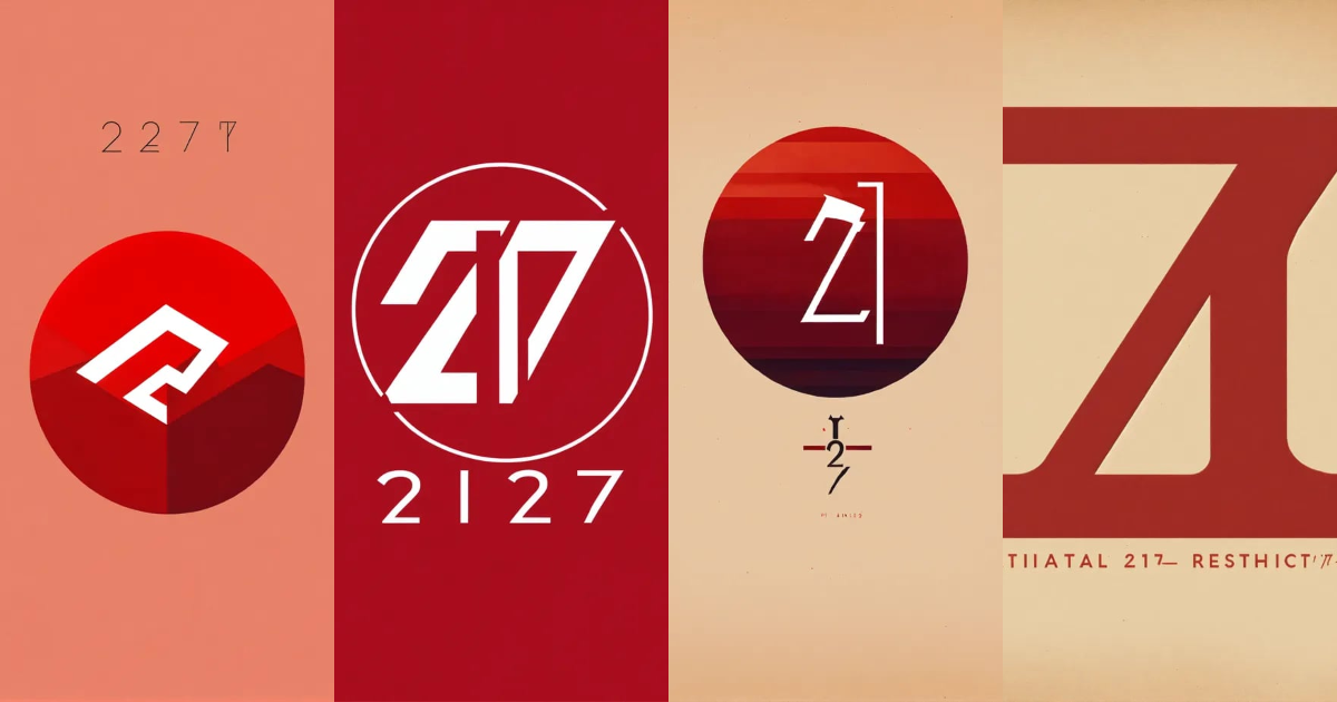 Lexica - A minimalistic logo for an indie rock band called "217". Cool ...