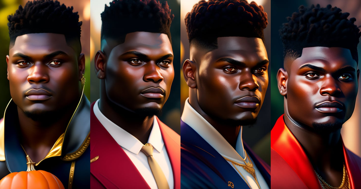 Lexica - An epic fantasy comic book style portrait painting of Zion ...