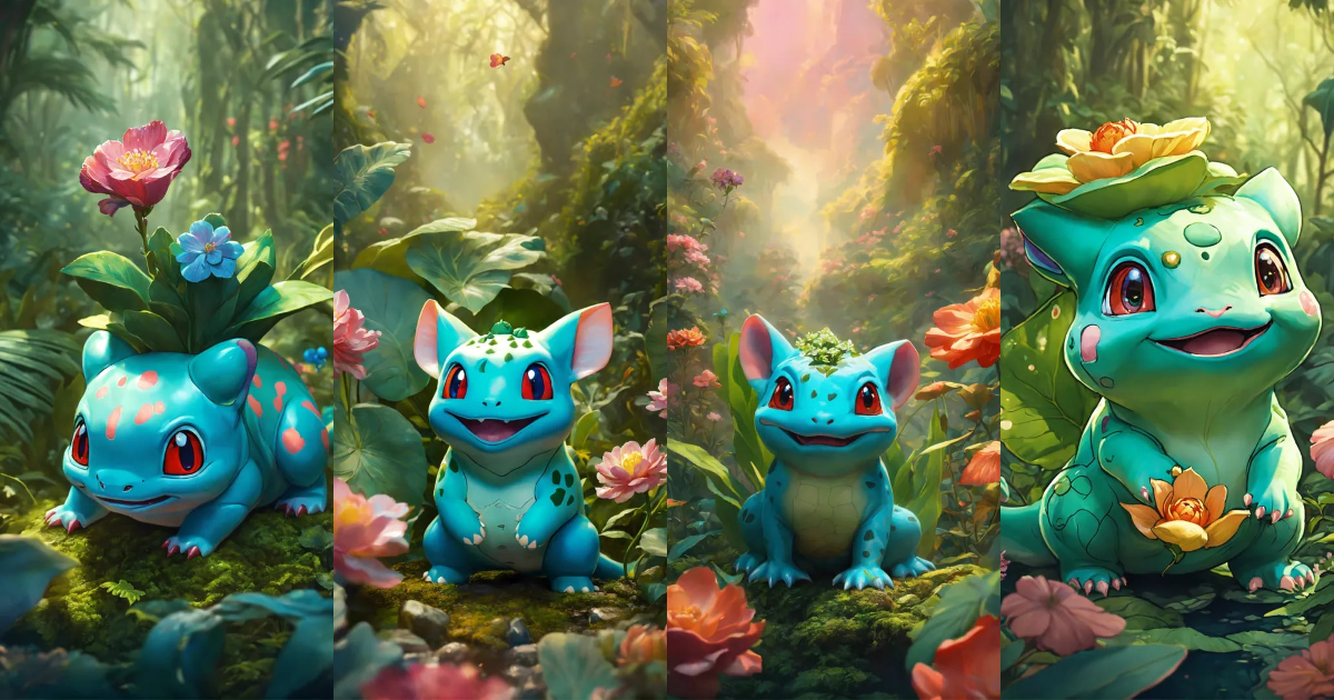 Lexica - "Extremely Ultrarealistic Photorealistic cute bulbasaur ...