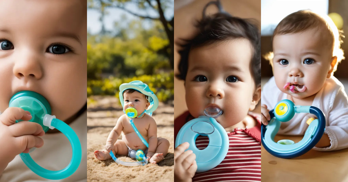 Lexica - Imagine a pacifier created for the future, combining cutting ...