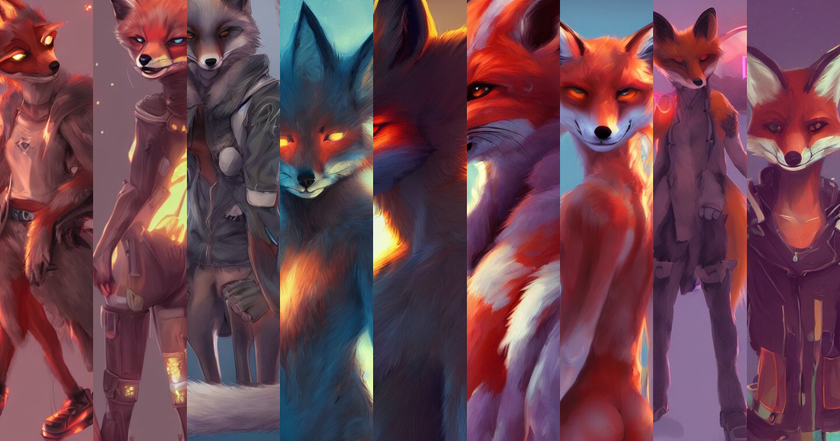 Lexica - A fox fursona, trending on artstation, by kawacy, furry art ...