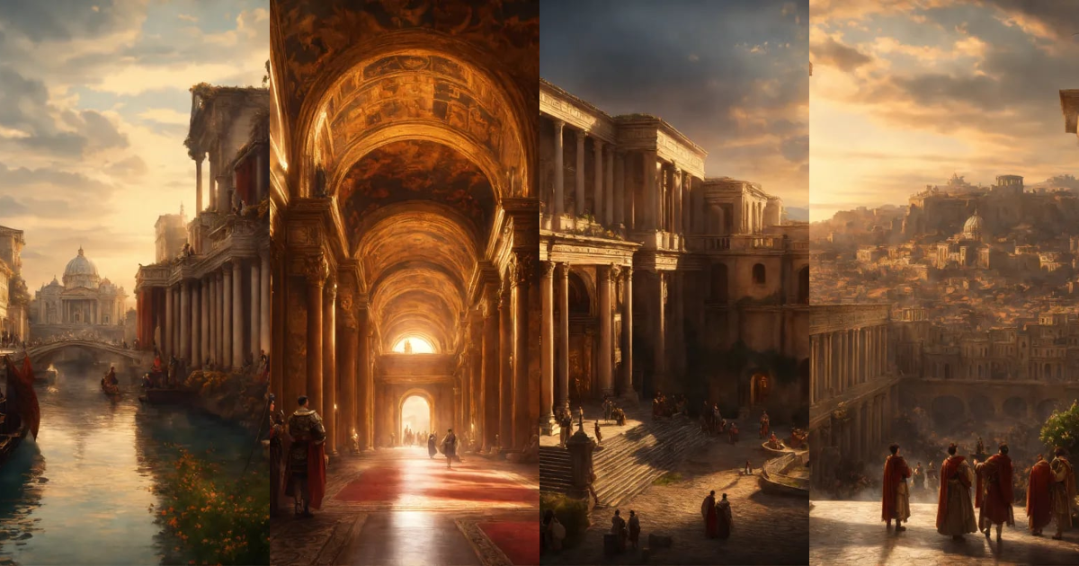 Lexica - Roman Renaissance Artworks, detailed matte painting, Epic ...