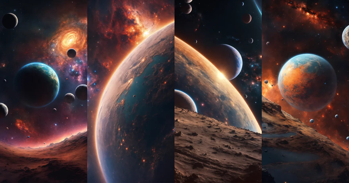 Lexica - Deep space, hyper detailed, highest resolution, 8k