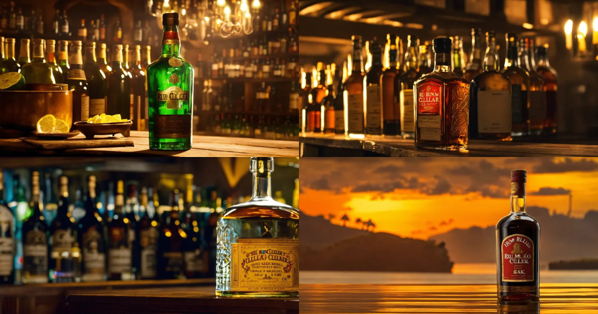 Lexica - Rum cellar bottle, 8k