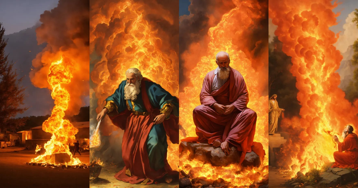 Lexica - God vomiting fire