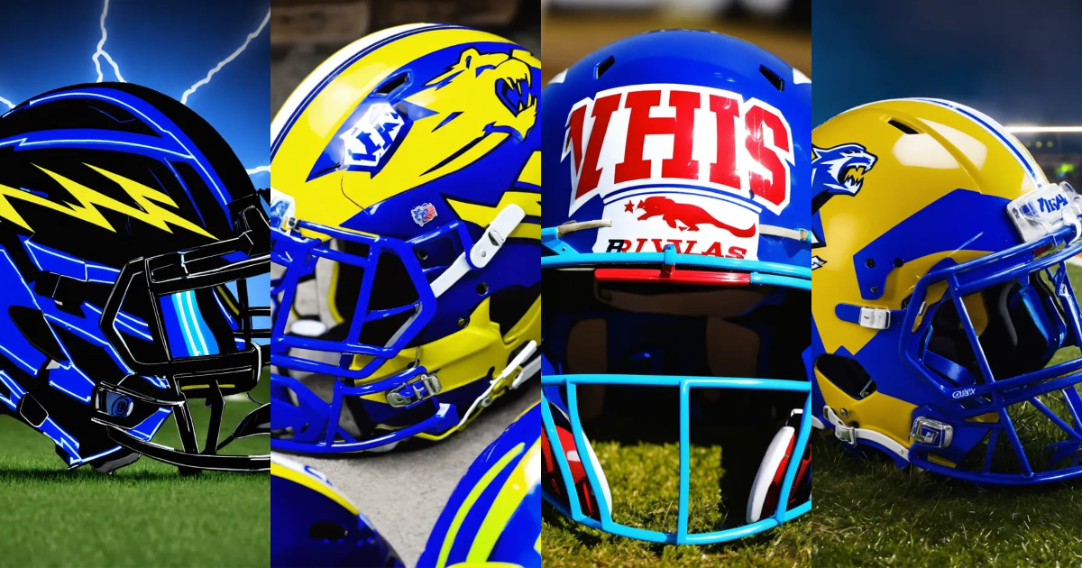 Lexica - Football game high school rivals lightning vs wild cat neon ...