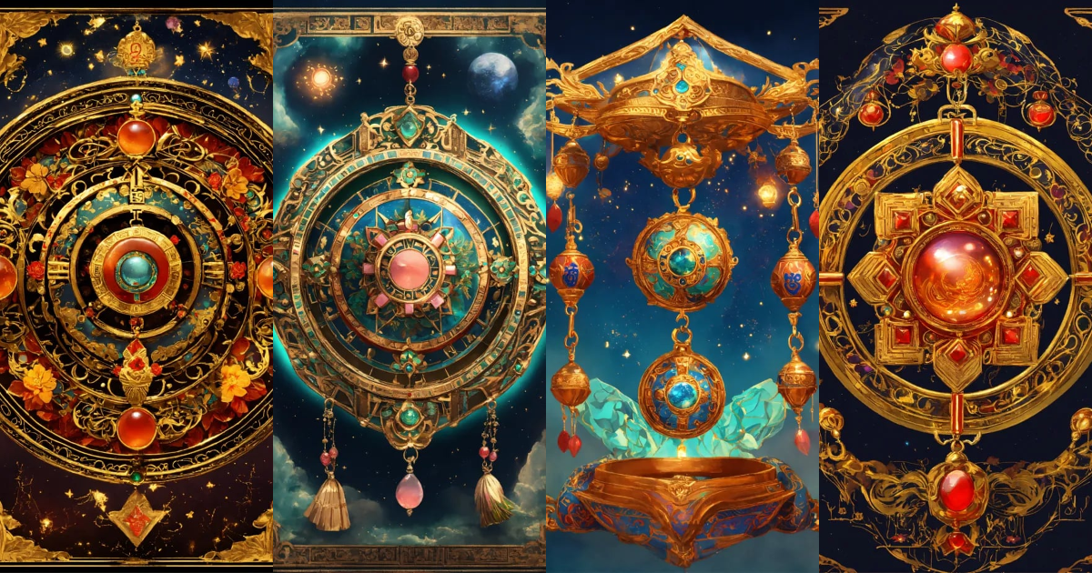 Lexica - A celestial amulet for a Goddess of Fortune and luck in the ...