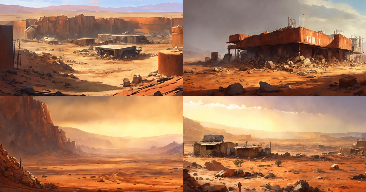 Lexica - Conept art digital realistic painting, post apocalyptic ...