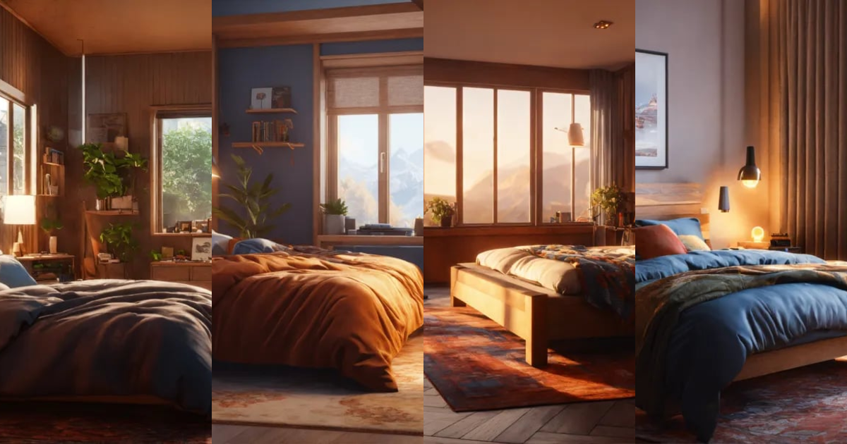 Lexica - 3d unreal engine render of a gamer in a cozy bedroom. zbrush ...