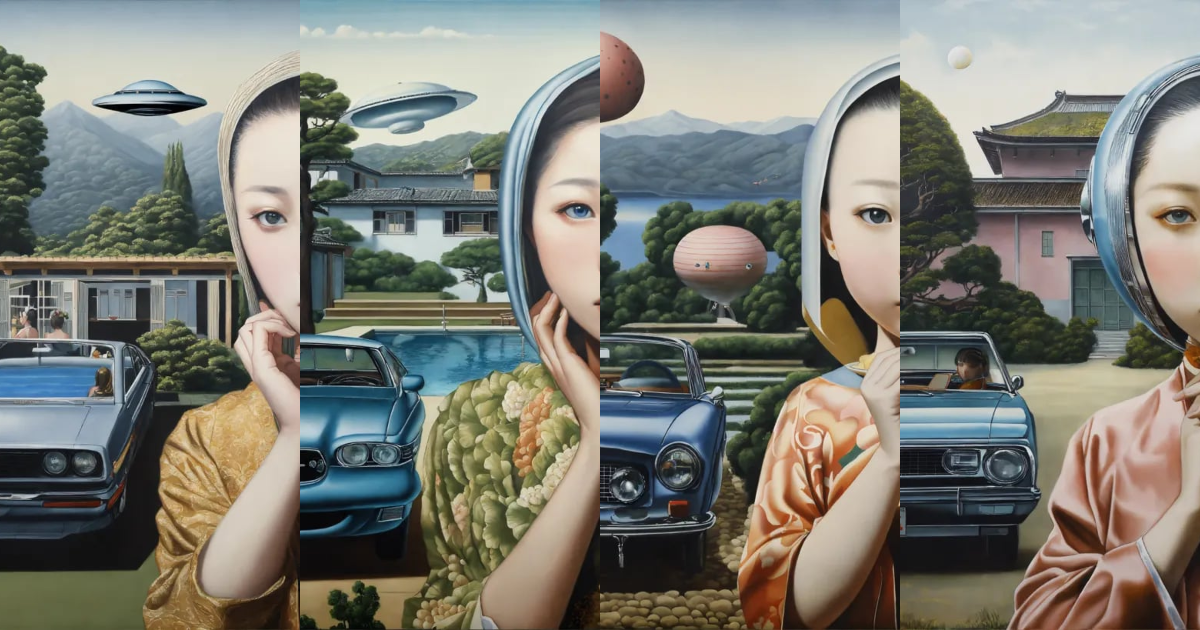 Lexica - In a hyperrealistic optical illusion-based painting, The ...
