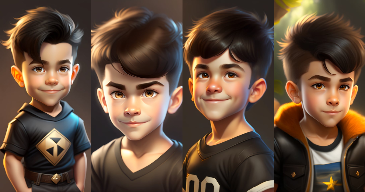 Lexica - An epic fantasy comic book style portrait painting of a young ...