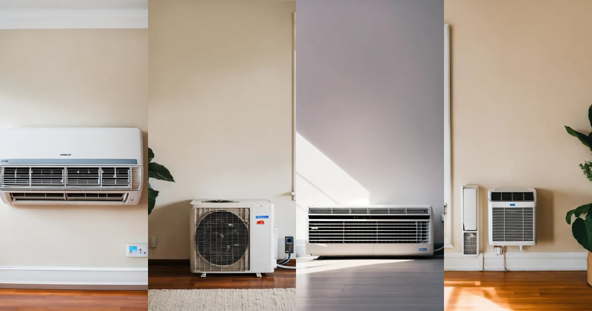 Lexica - Photo of an expensive air conditioner on a white wall in home