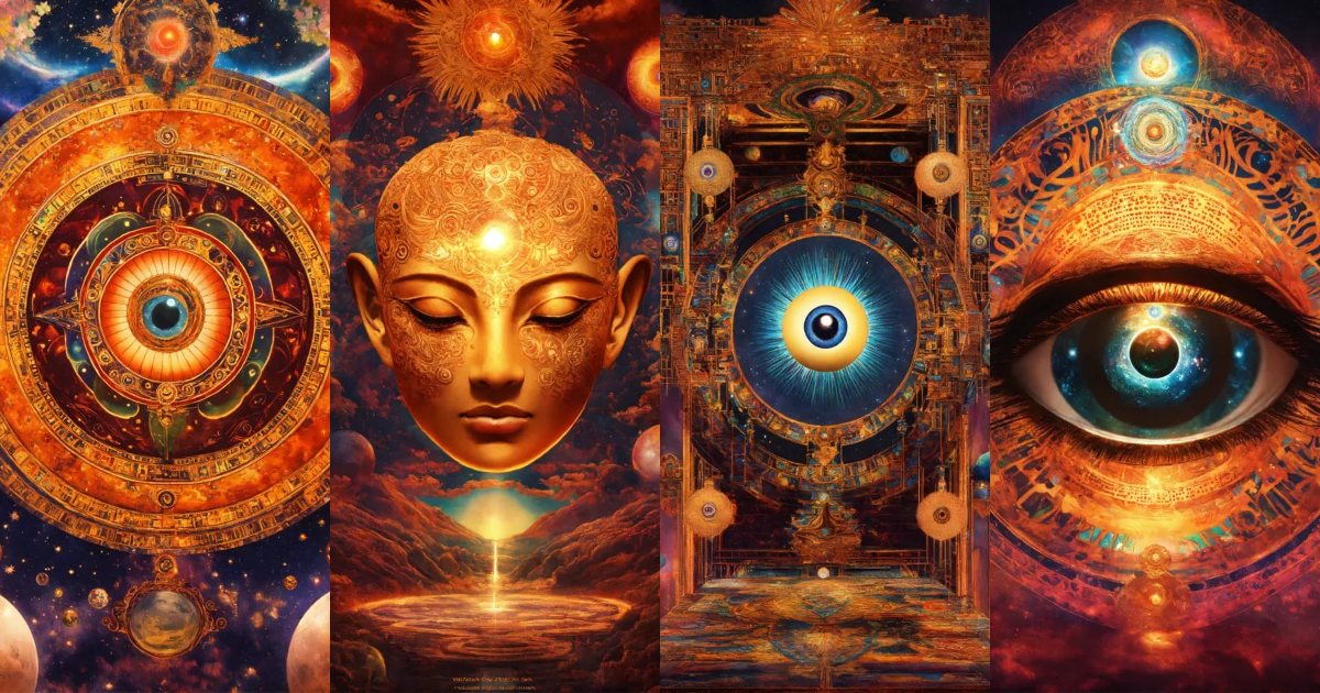 Lexica - Cosmic third eye visual insight media production zen