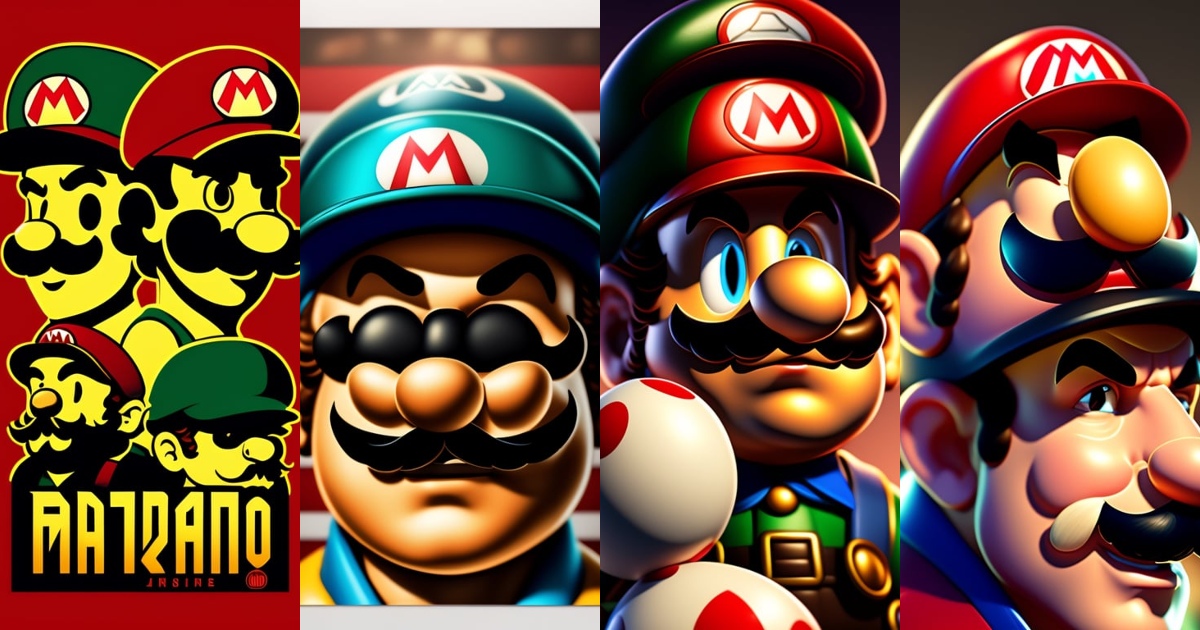 Lexica - Mario Bros, strong and modern